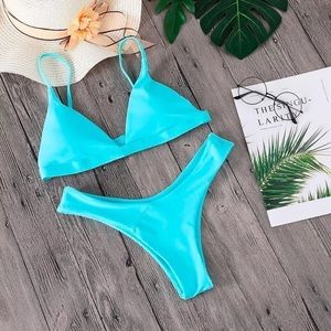 Swim | Sky Blue Cheeky Perfect Bikini | Poshmark